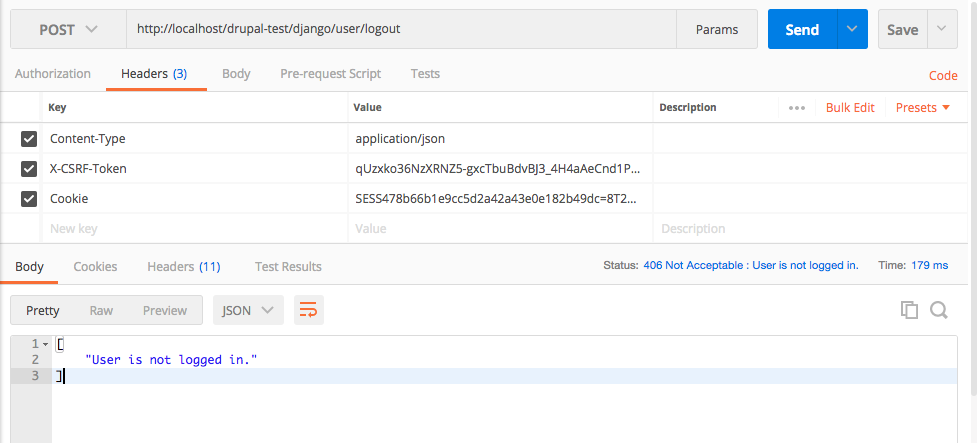 user/logout call works with X-CSRF-Token [#2466593] | Drupal.org